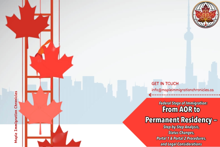 Federal Stage : From AOR to PR — Step-by-Step Analysis, Status Changes ...